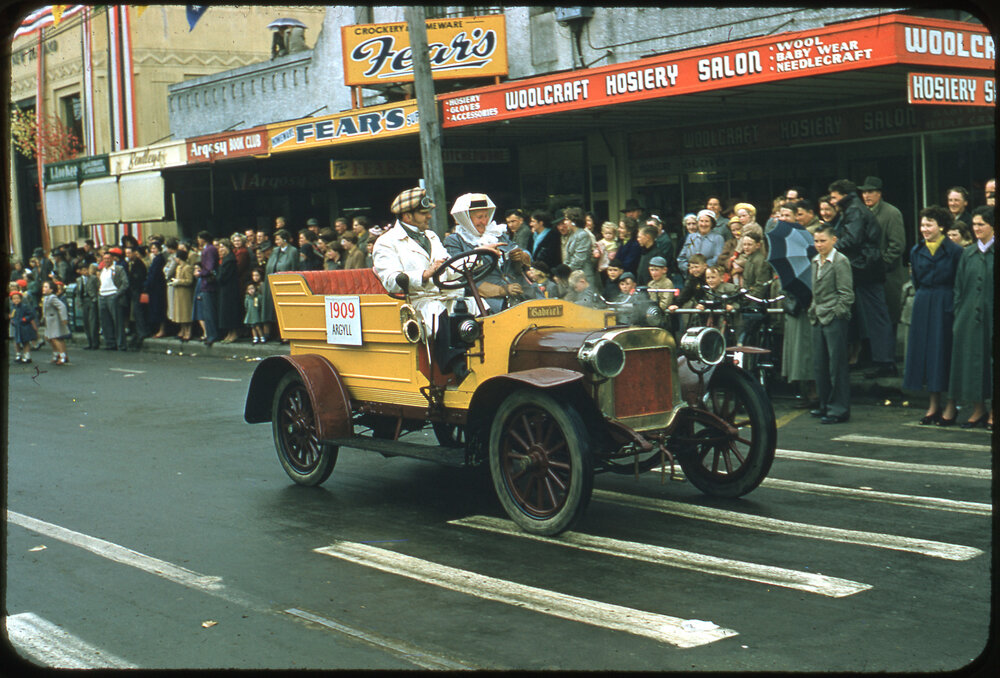 1909 Argyll car - Transport Through the Ages Parade 1956 | Hastings ...