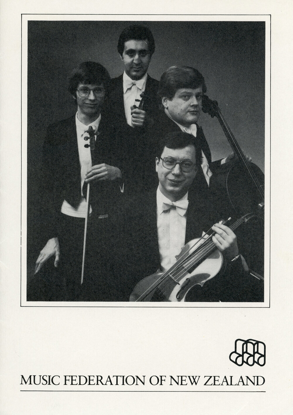 Chilingirian Quartet Programme 1985 | Hastings District Libraries